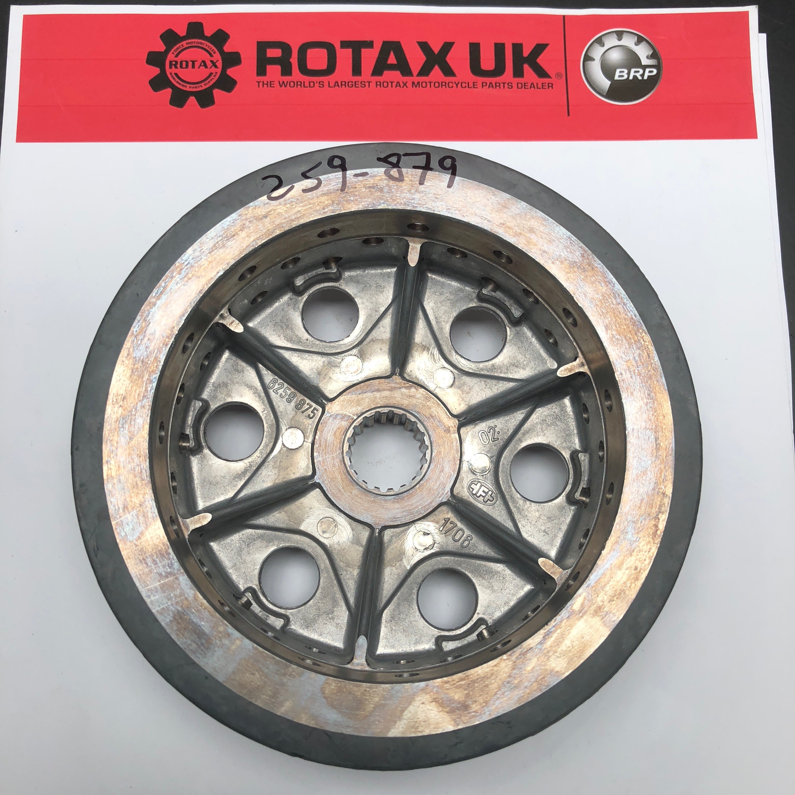 Rotax UK | 259-879 / 259-876 - Clutch Hub 257 - Large - 2.5mm - 57.9mm